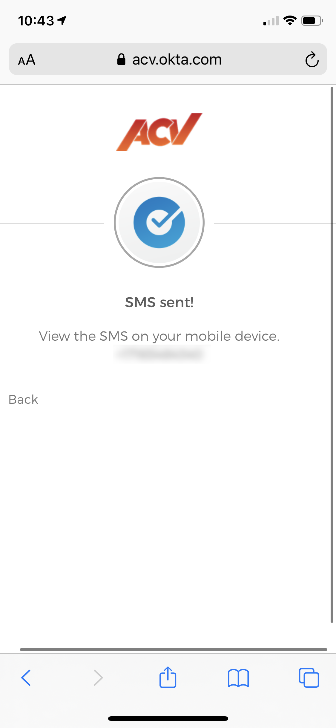 Okta Verify Setup on iPhone/Android – ACV Auctions